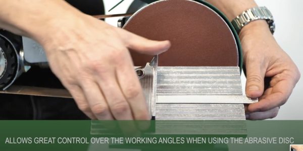 Abbott & Ashby 915 X 50mm Linishing Attachment For Bench Grinder Belt ...