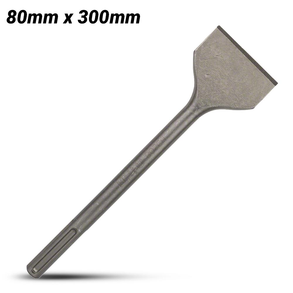 Bosch (1618601008) SDS Max 80mm x 300mm Wide Spade Chisel Drill Bit ...