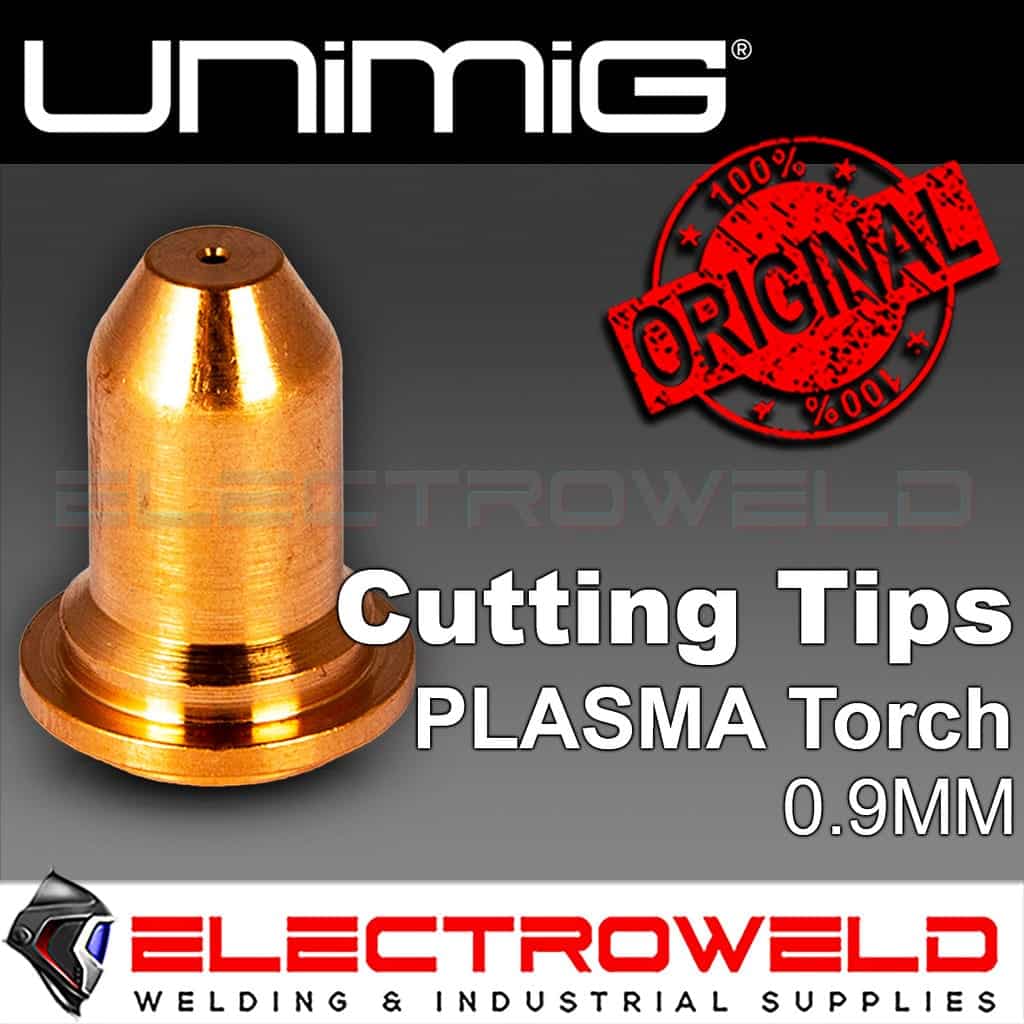 5 / 20 x UNIMIG SC30 0.9mm Cutting Tips - Viper Cut 30 Plasma Cutter ...