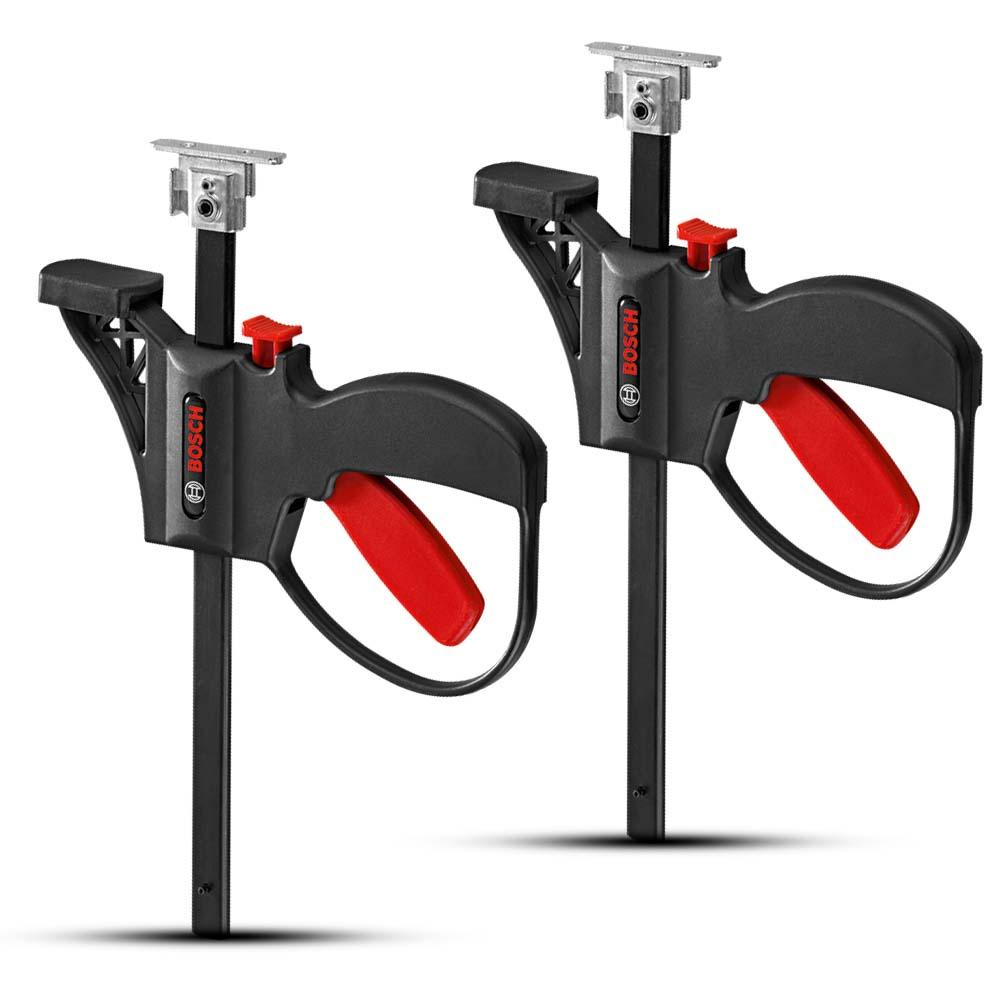 2 x Bosch (1600A001F8) FSN KZW Guide-Rail Clamps (Twin Pack ...