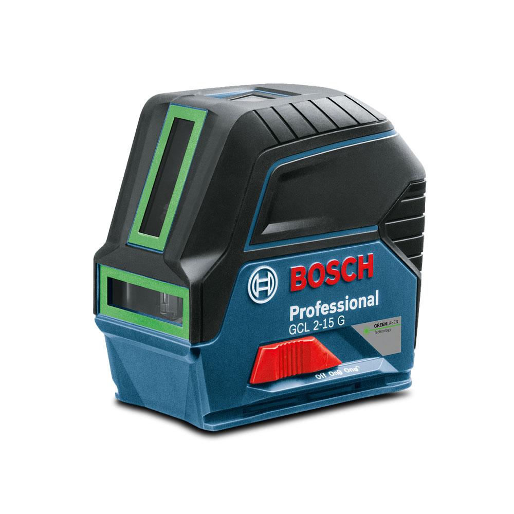 Bosch GCL 2-15 G (0601066J00) Green Beam Cross-Line Laser Level - Electroweld Welding ...