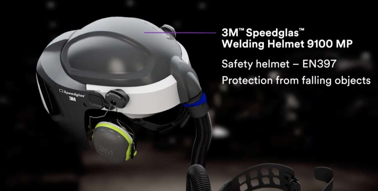 3M Speedglas 9100xxi Mp Air Welding Safety Helmet Flip Up, Respirator ...