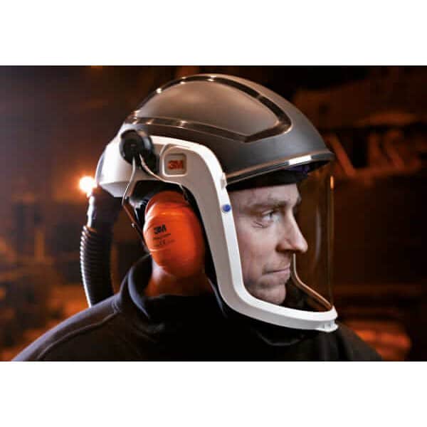 3M Versaflo M-307 Face Shield Adflo PAPR Air, P2 Welding Helmet, Heavy Duty HD - 890307HD ...