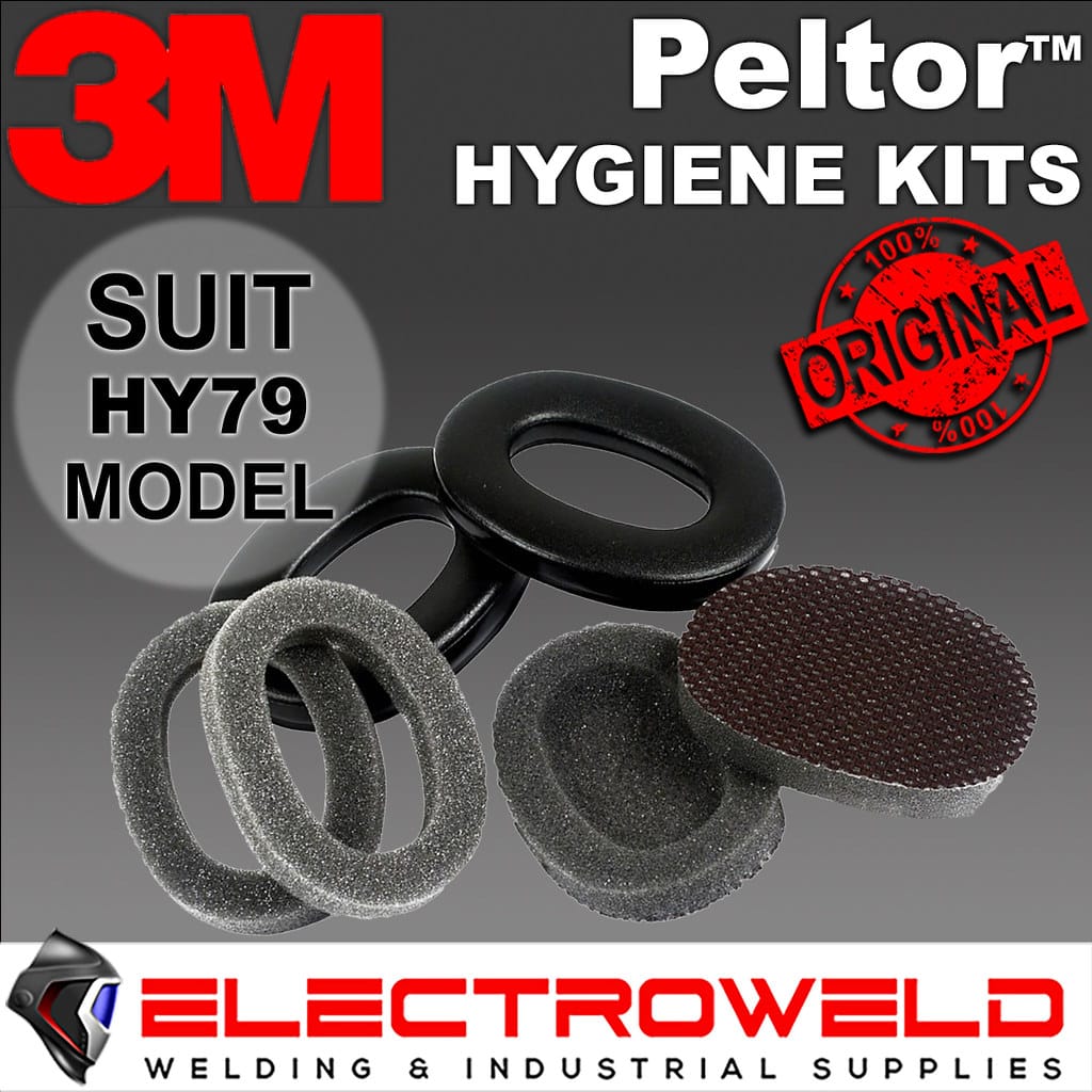 3M PELTOR Earmuff Hygiene Kit ProTac Procom LiteCom Ear Replacement ...