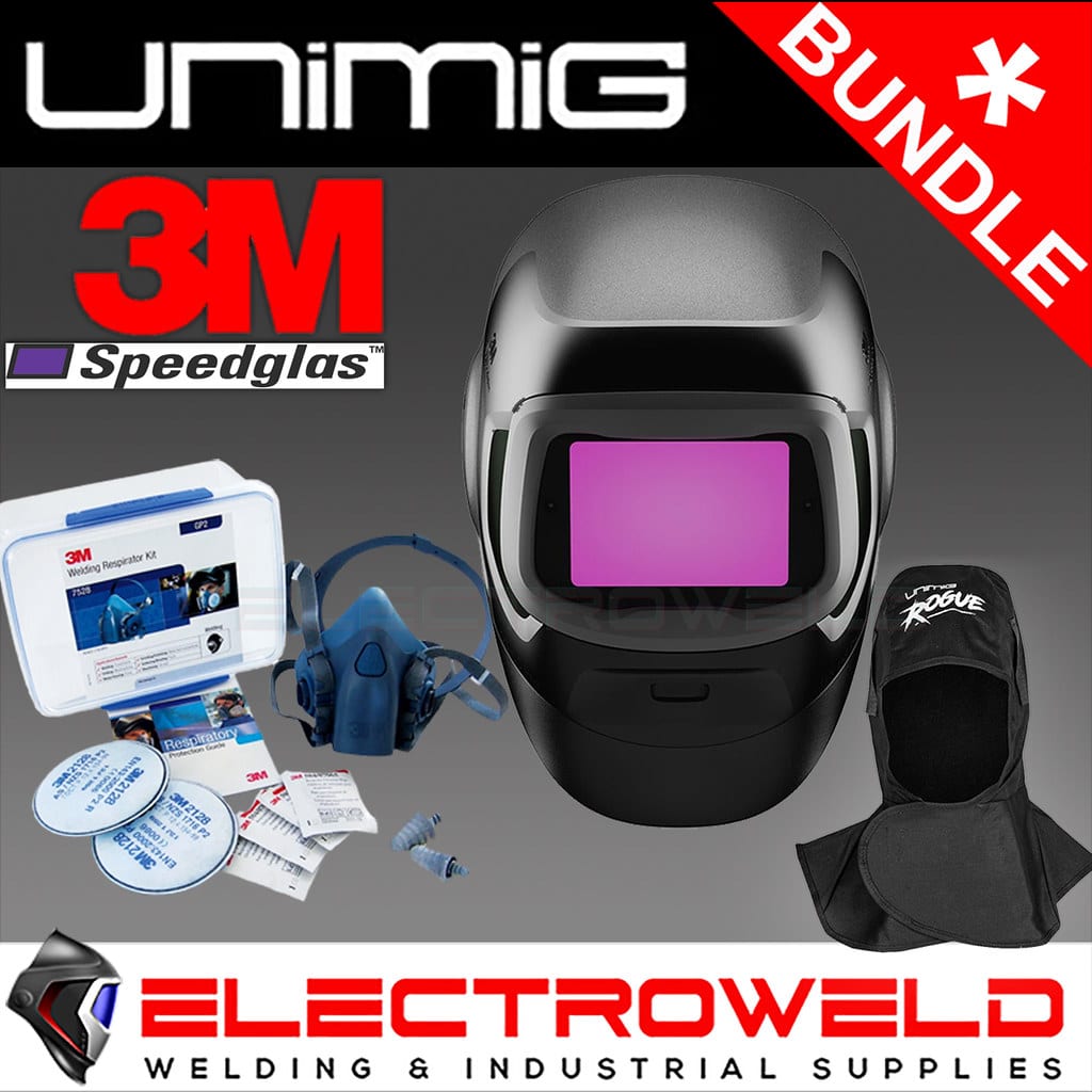 3M Speedglas G5-03TW Pro Welding Helmet +Respirator Kit +Hood+Bag 9100xxi 631820 - Electroweld ...
