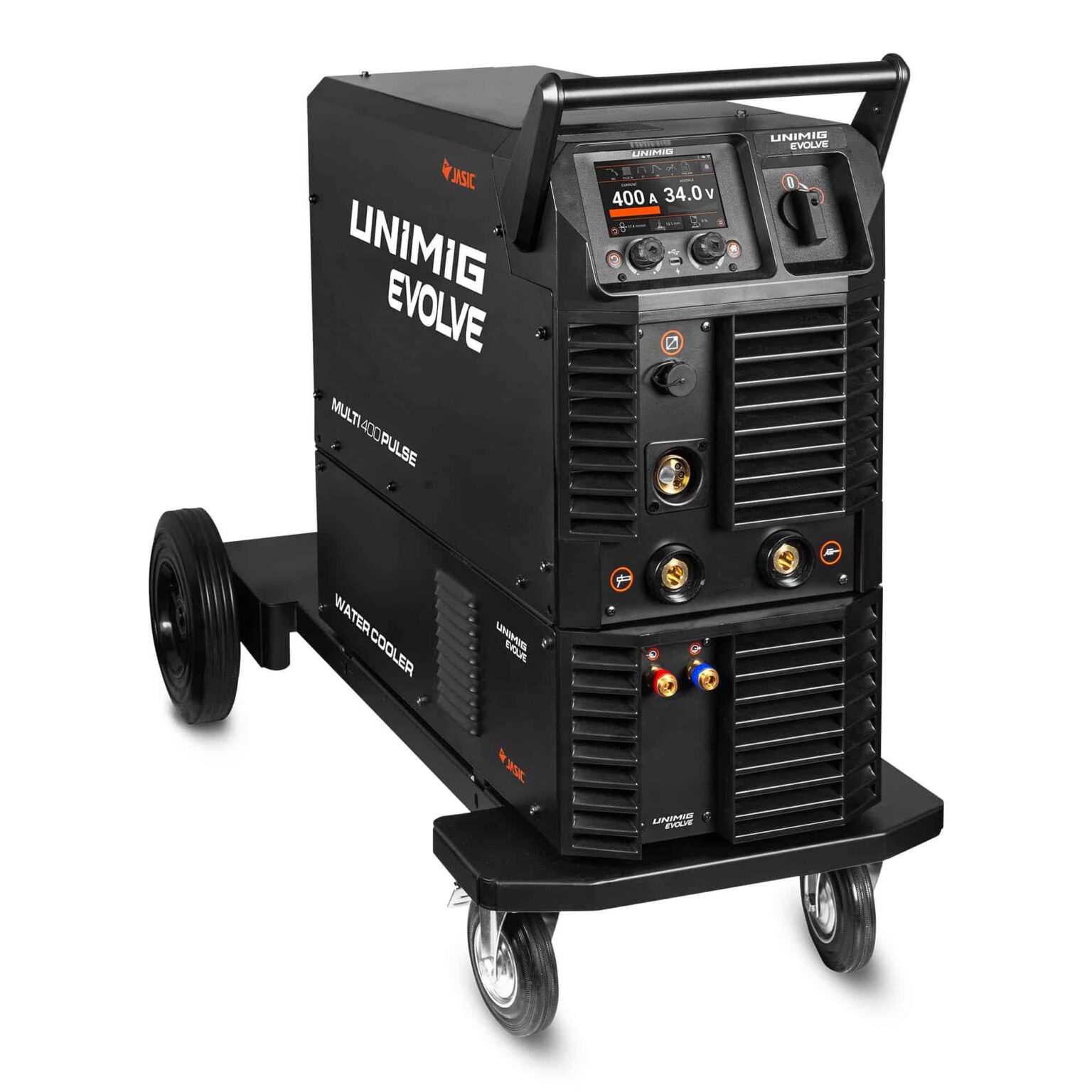 UNIMIG Evolve Multi 400 Pulse Mig Stick MMA Welder Synergic Double ...