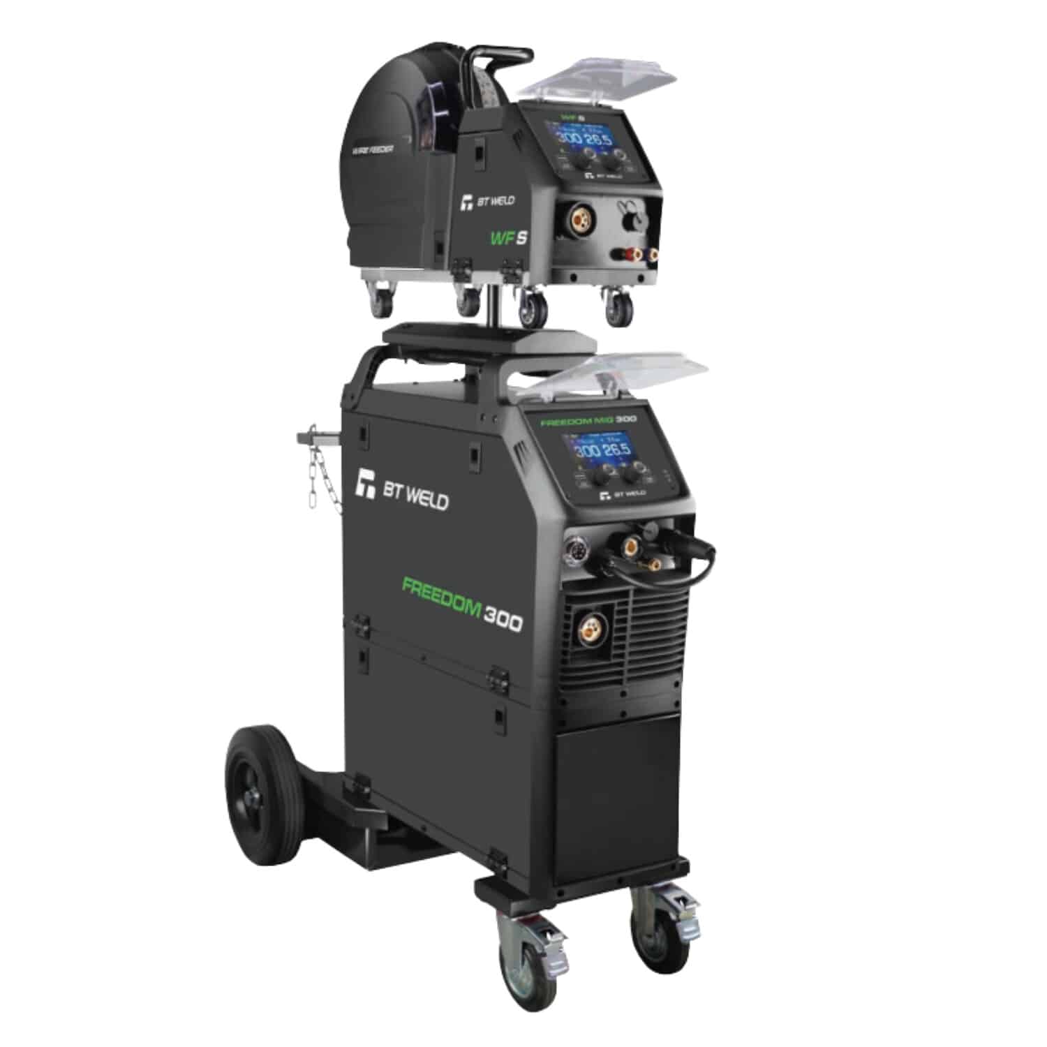 BT Weld Freedom 300 WF Mig Stick Tig Welder + Torch Arc MMA Multi ...