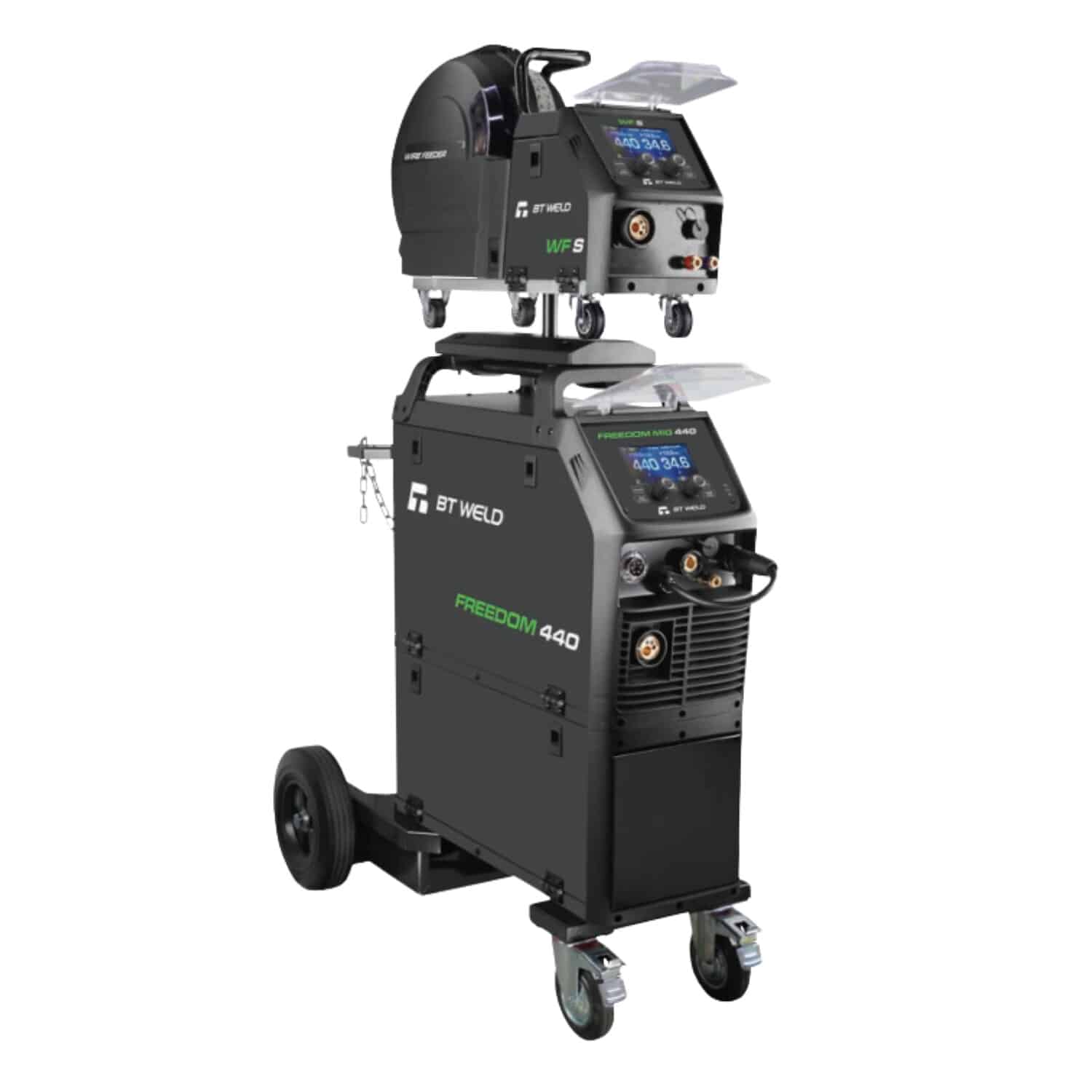 BT Weld Freedom 440 WF Mig Stick Tig Welder + Torch Arc MMA Multi ...