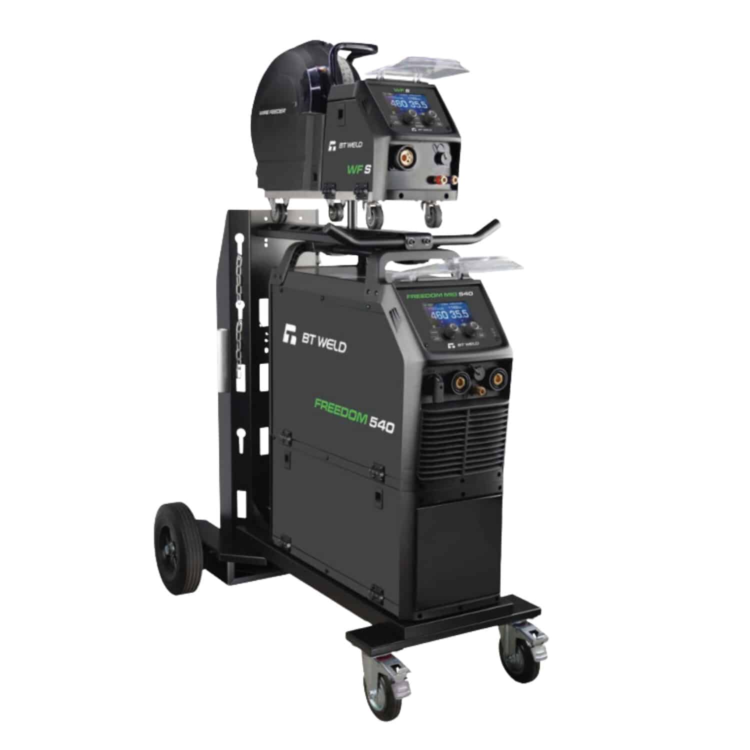 BT Weld Freedom 540 A Mig Stick Tig Welder + Torch Air Cooled 500A ...