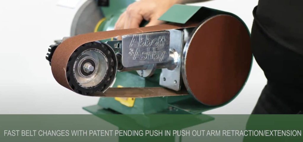 Abbott & Ashby 915 X 50mm Linishing Attachment For Bench Grinder Belt ...