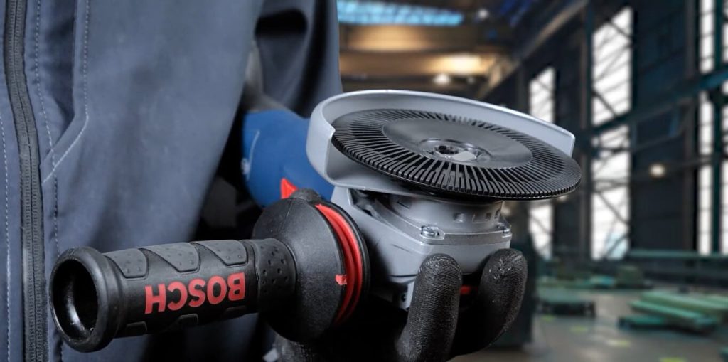 Bosch 125mm 5" X-lock Backing Rubber Pad Disc For Angle Grinder Xlock ...