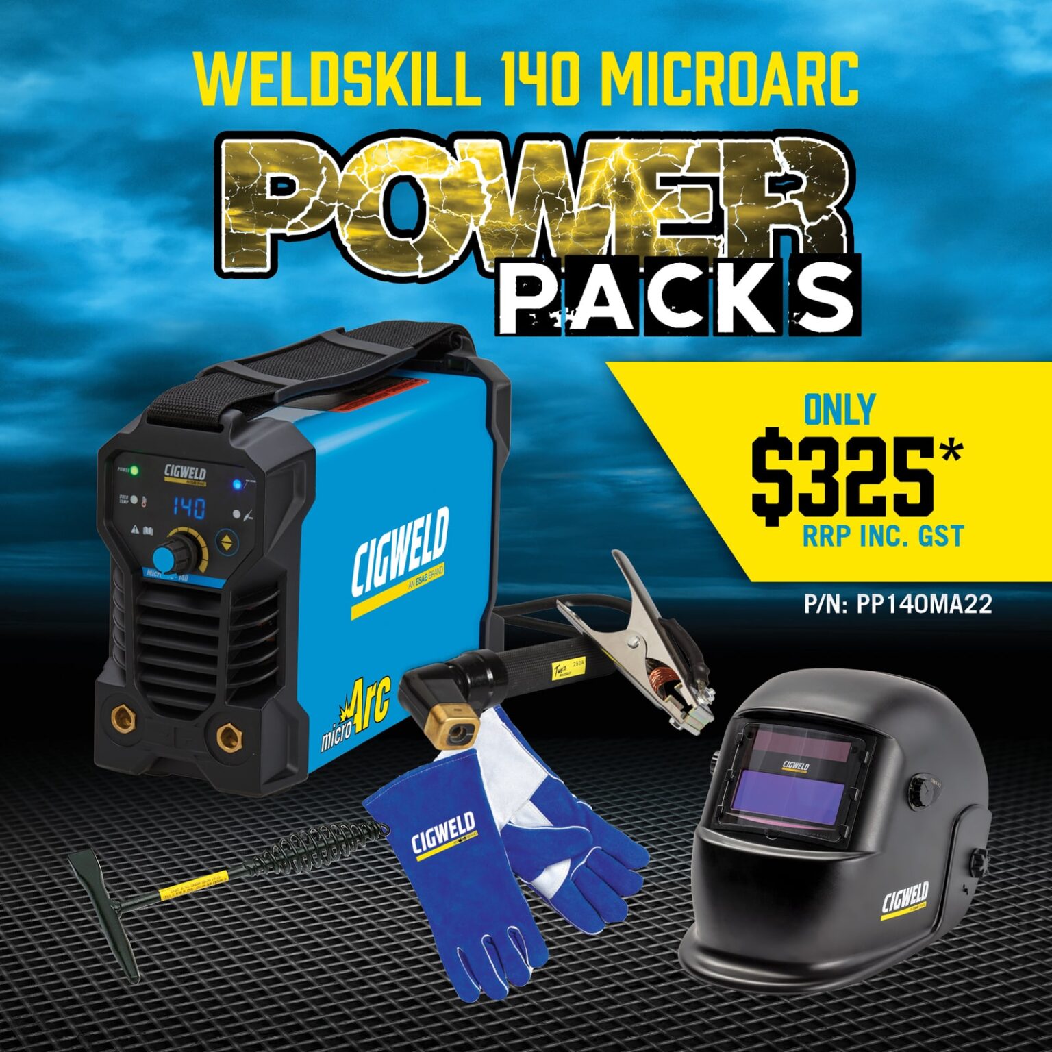 UNIMIG Envy Multi 4 in 1, 230 ACDC Mig Tig Stick Pulse Welder + 2 x Torch U11203 - Electroweld ...