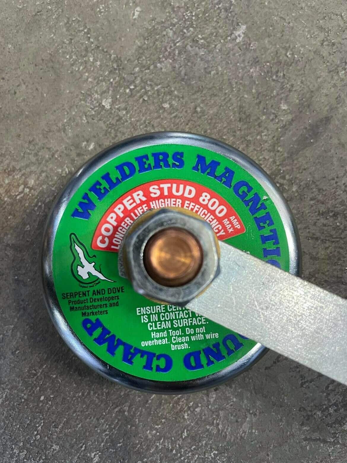 Serpent And Dove Magnetic Welding Earth Clamp 800 Amp Round With Lever 800a - Electroweld ...