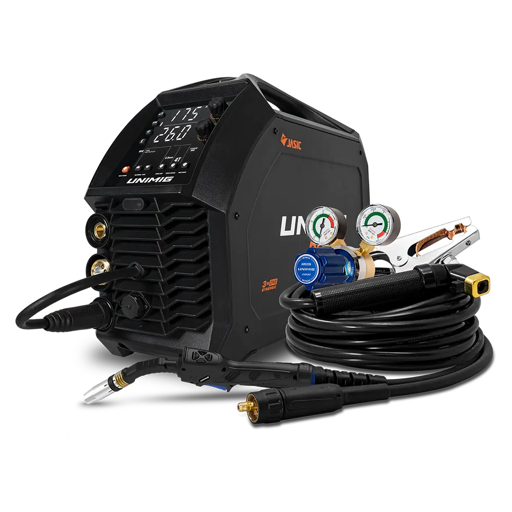 UNIMIG RAZOR Multi 175 Mig MMA Stick Welder + SB25 Torch, Gas Gasless ...