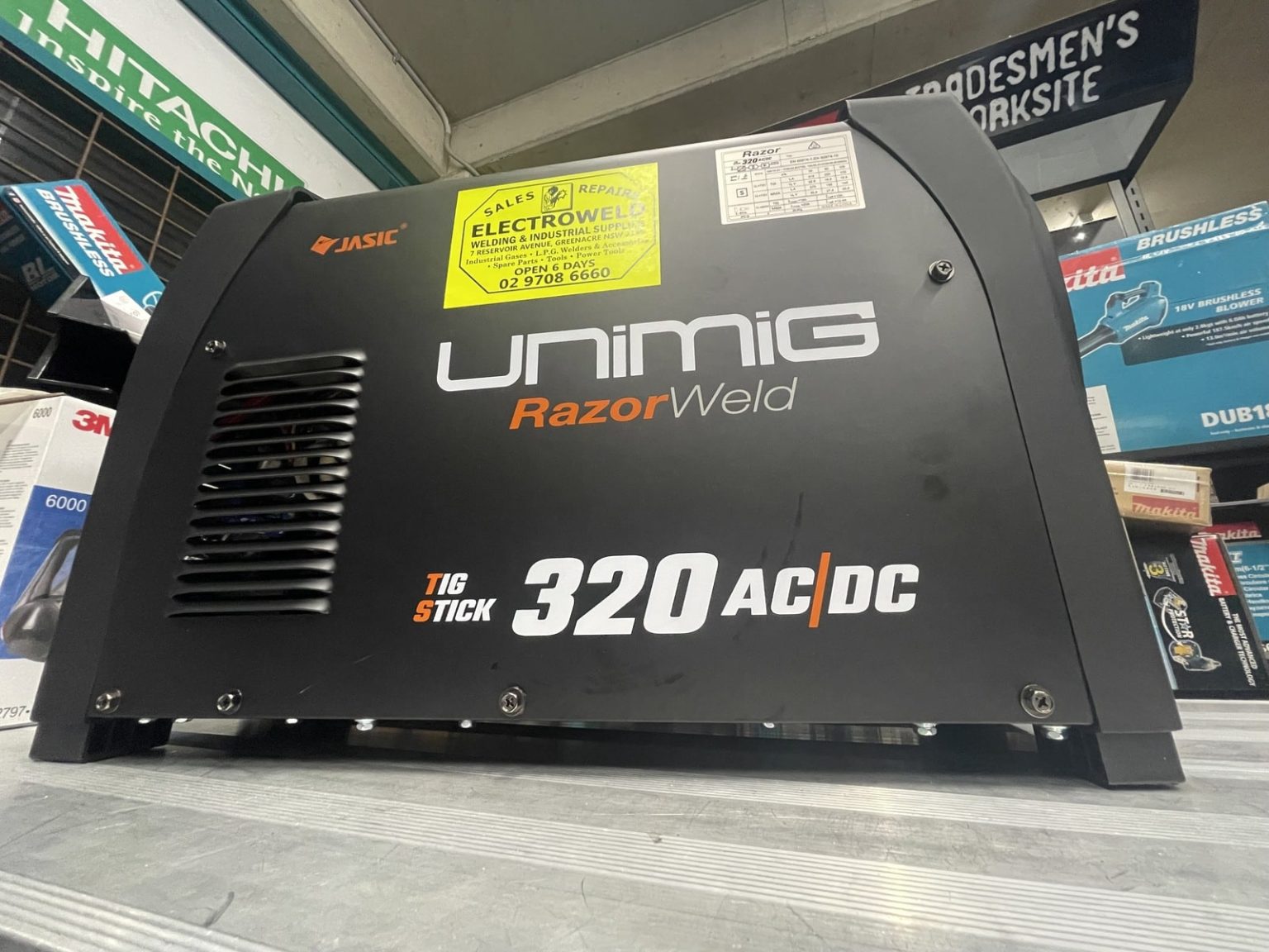 Unimig Razor 320 AC/DC Hf Tig Welder Kumjrrw320ACDC - Electroweld ...