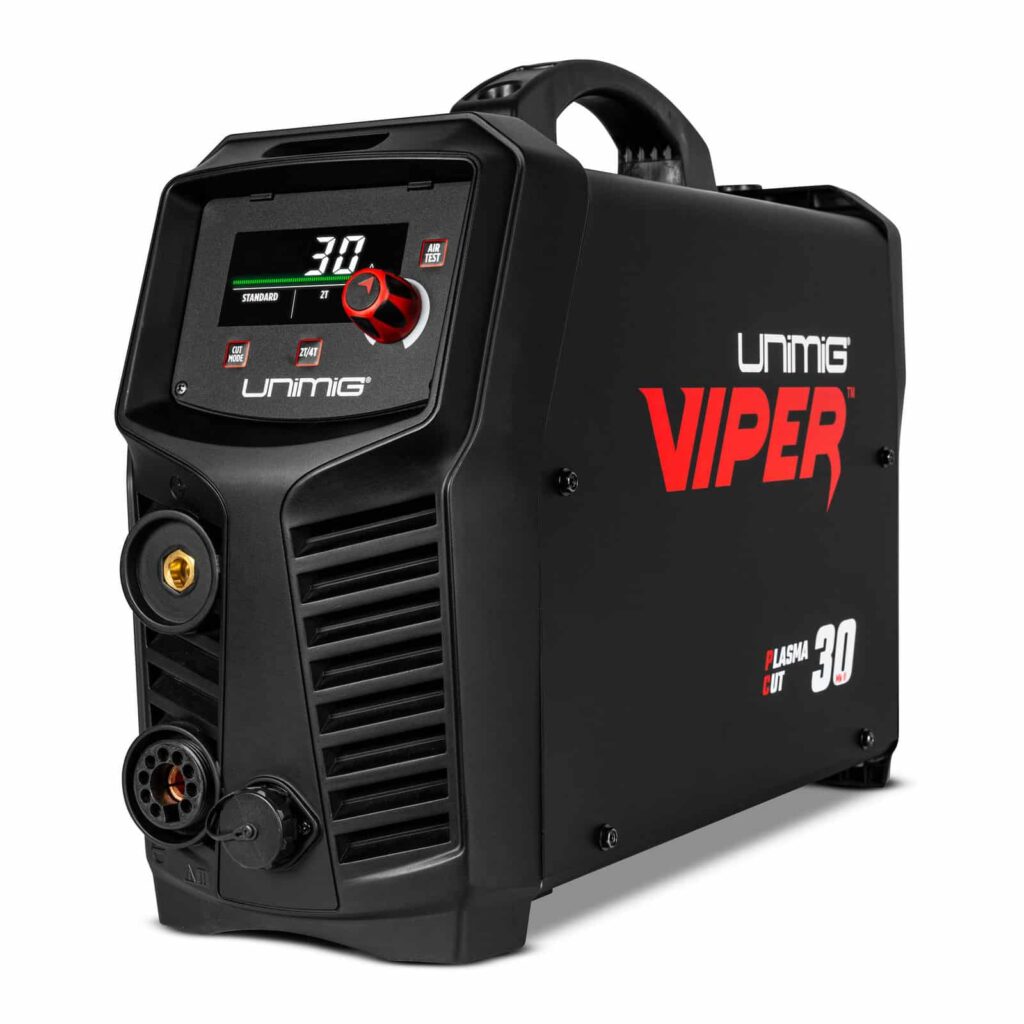 Unimig Viper Cut 30 Mark II 2 Plasma Cutter + Sc30 Torch + Helmet ...