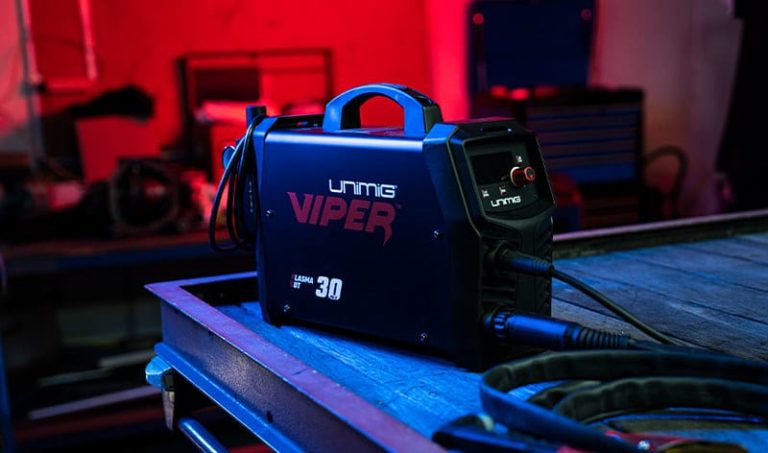Unimig Viper Cut 30 Mark II 2 Plasma Cutter + Sc30 Torch + Helmet ...