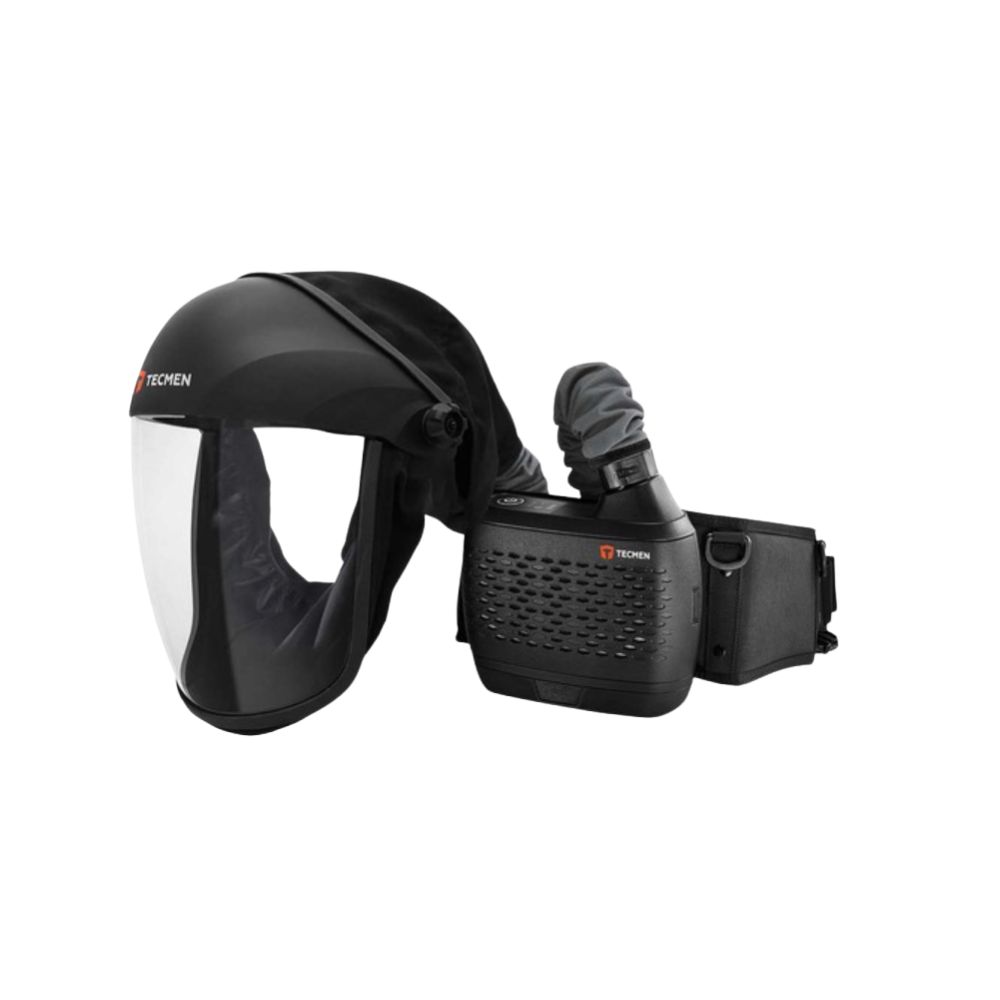TECMEN FreFlow V1 TM-S1 Face Shield PAPR Air Respirator Hardhat Helmet 703430 - Electroweld ...